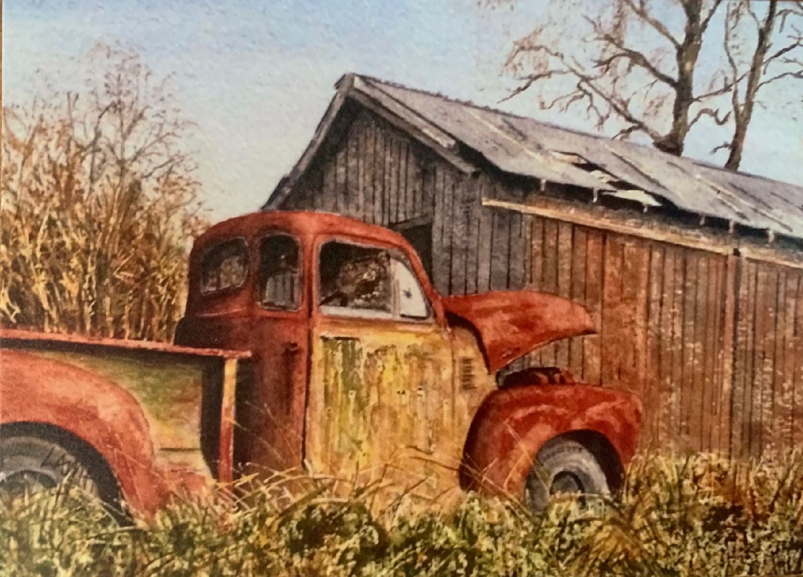 Perspective Simplified… – Lee Muir-Haman Watercolor Painting