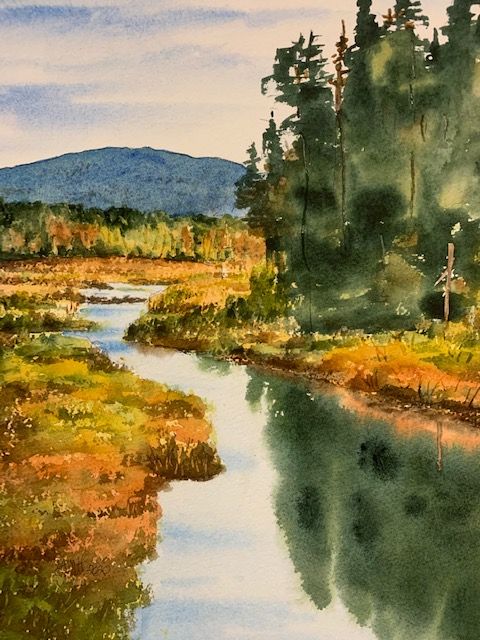 Loose Or Overworked? – Lee Muir-Haman Watercolor Painting