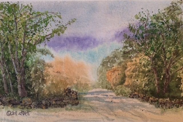 Loose Or Overworked? – Lee Muir-Haman Watercolor Painting